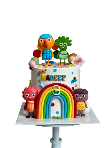 Super Simple Songs Cake | Klang Valley Fondant Cake & Desserts