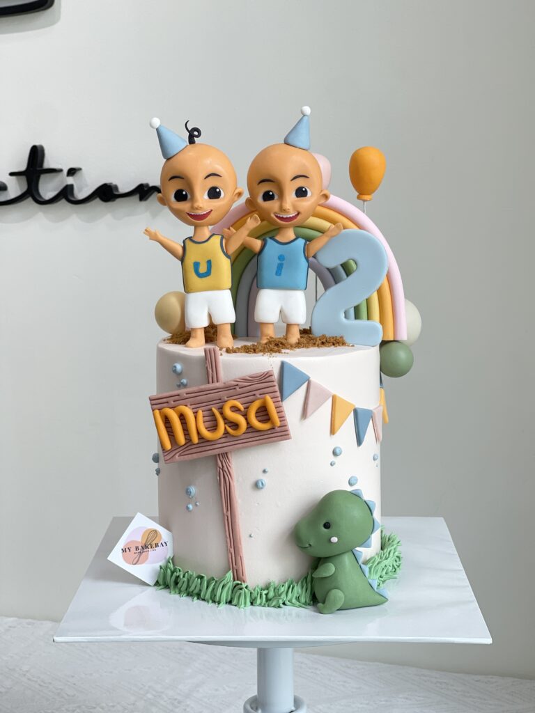 Musa's Upin & Ipin Cake | Klang Valley Fondant Cake & Desserts