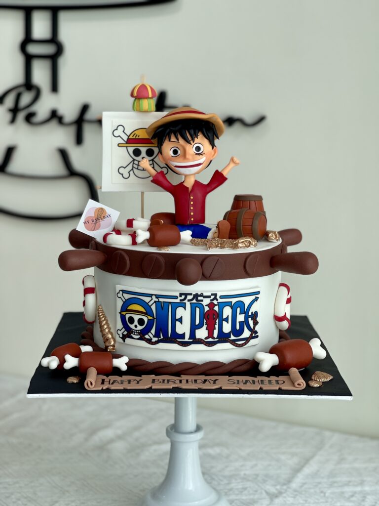 Shaheed's One Piece Cake | Klang Valley Fondant Cake & Desserts